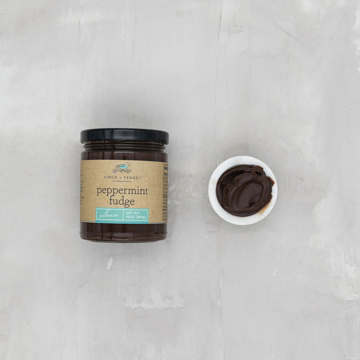 10 oz. Peppermint Fudge Sauce – The Rustic Barn
