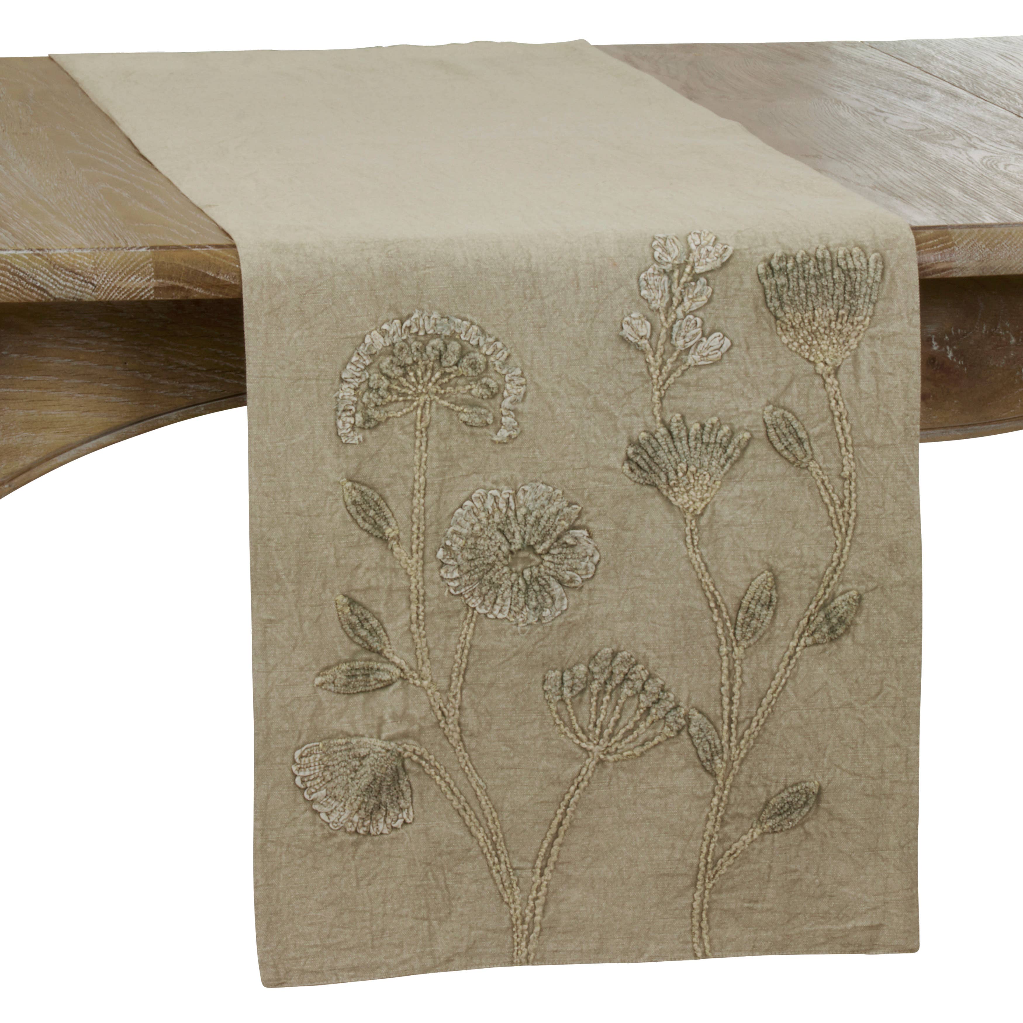 Stone Washed Floral Runner – The Rustic Barn
