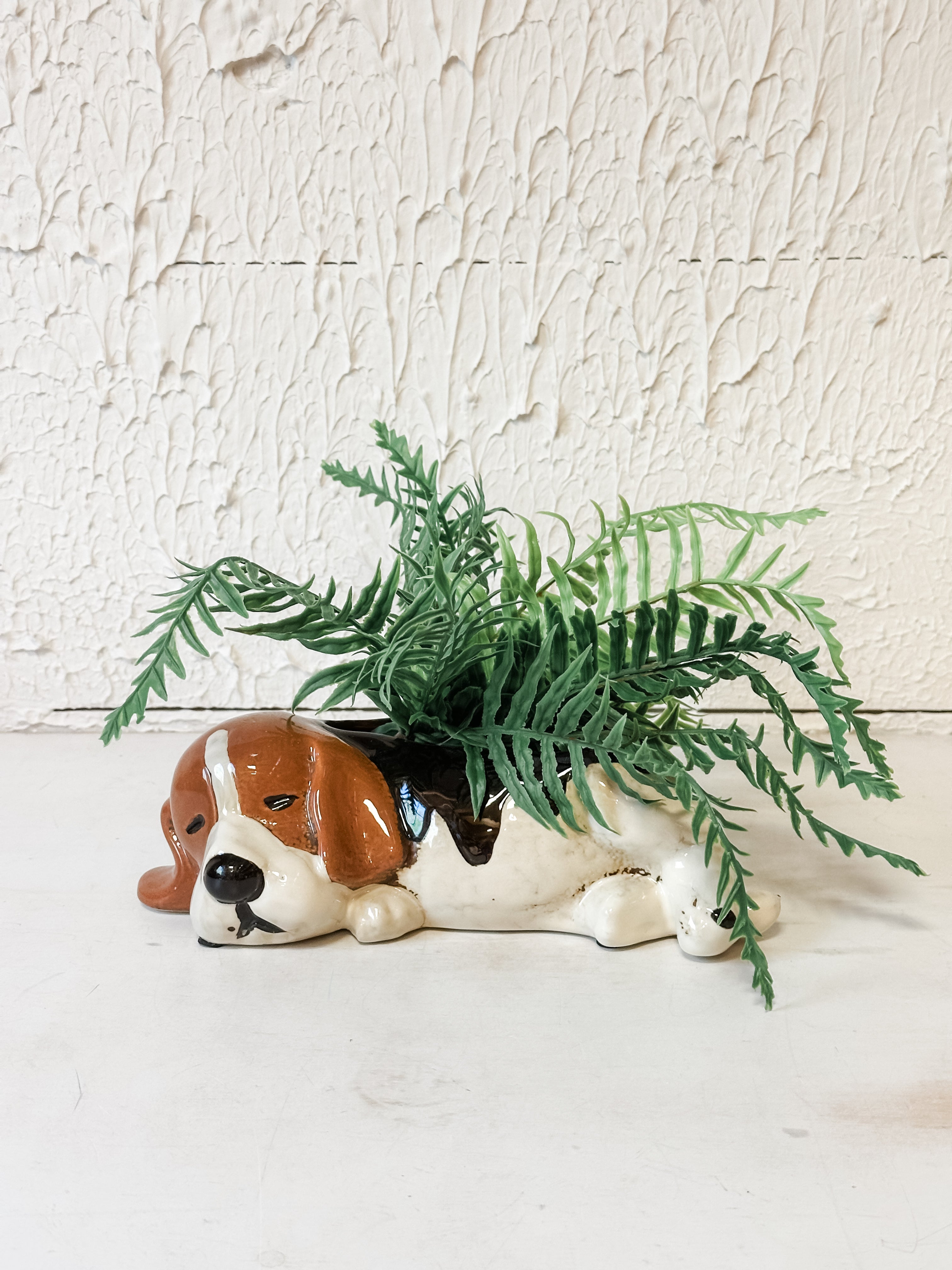 Ceramic Beagle Planter – The Rustic Barn